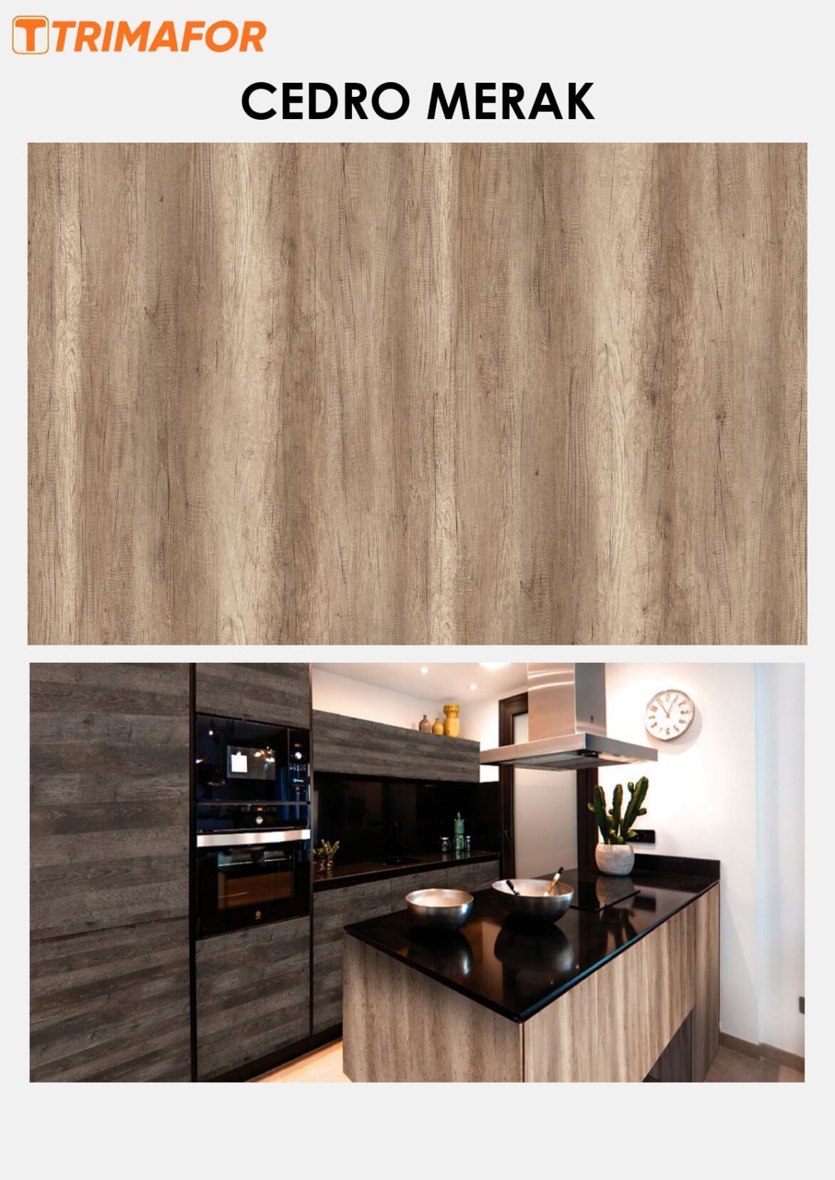 Melamina Cedro Merak – Duraplac – Trimafor